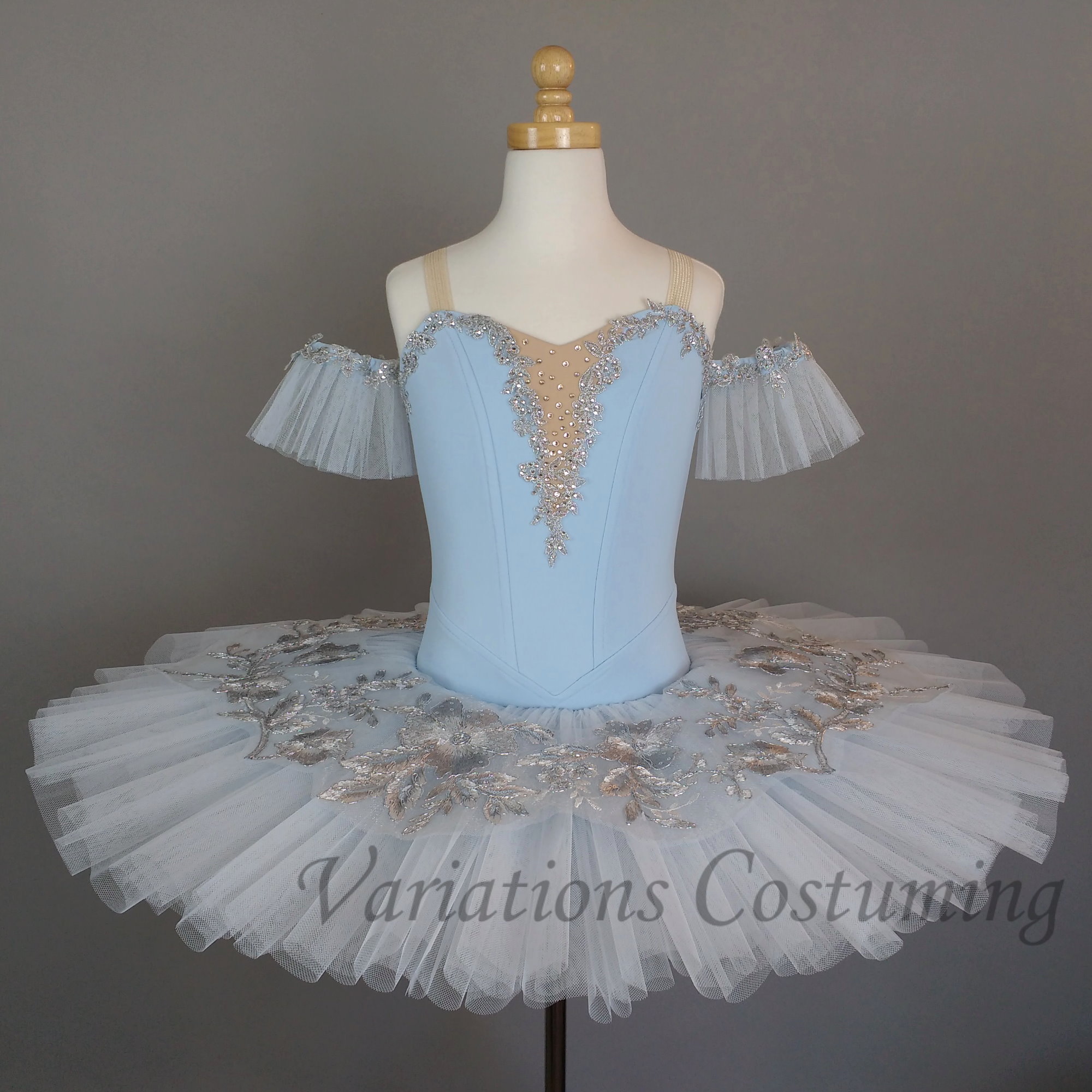 Pale Blue and Silver Tutu – Variations Costuming
